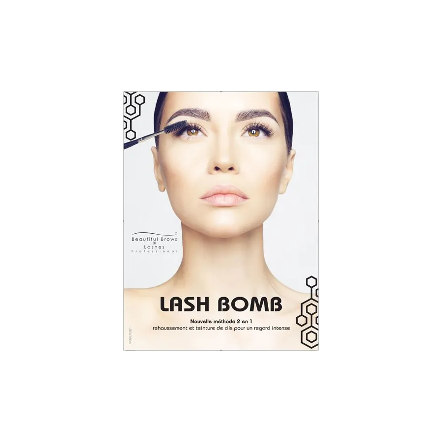 Poster Lash Bomb - Beautiful Brows and Lashes
